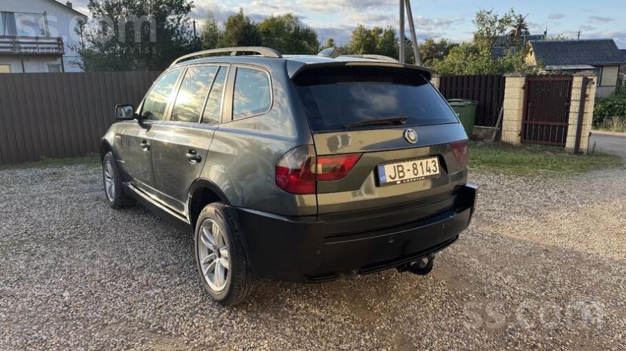 Zaļš BMW X3 2004 Rēzekne, ar dzinēja tilpumu 3.00 L un nobraukumu 0 tūkst. km par 3250 €, foto 4 vietnē AUTOMOTO.COM.LV