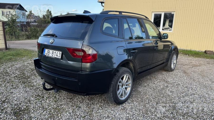 Zaļš BMW X3 2004 Rēzekne, ar dzinēja tilpumu 3.00 L un nobraukumu 0 tūkst. km par 3250 €, foto 5 vietnē AUTOMOTO.COM.LV