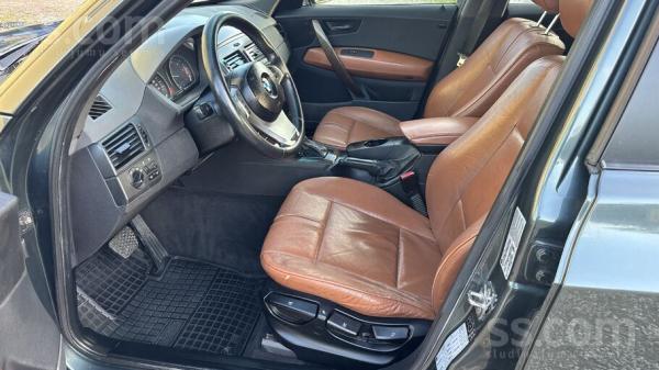 Green BMW X3 2004 in Rezekne, with an engine capacity of 3.00 L and mileage of 0 thousand km for 3250 €, photo 8 on AUTOMOTO.COM.LV
