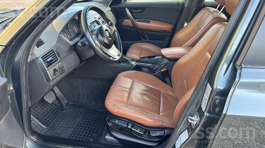 Zaļš BMW X3 2004 Rēzekne, ar dzinēja tilpumu 3.00 L un nobraukumu 0 tūkst. km par 3250 €, foto 8 vietnē AUTOMOTO.COM.LV