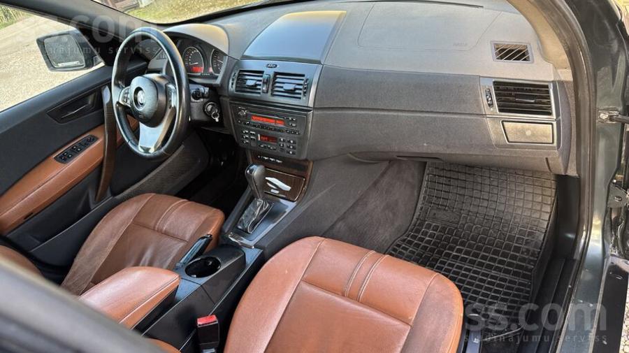 Zaļš BMW X3 2004 Rēzekne, ar dzinēja tilpumu 3.00 L un nobraukumu 0 tūkst. km par 3250 €, foto 11 vietnē AUTOMOTO.COM.LV