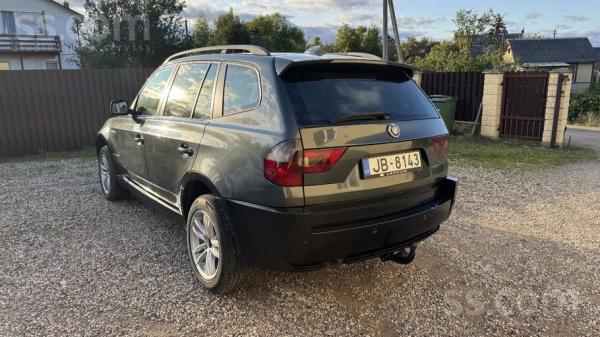 Green BMW X3 2004 in Rezekne, with an engine capacity of 3.00 L and mileage of 0 thousand km for 3250 €, photo 4 on AUTOMOTO.COM.LV