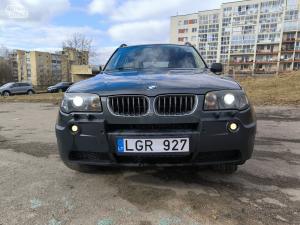 Zaļš BMW X3 2005 Viļņa, ar dzinēja tilpumu 3.00 L un nobraukumu 346 tūkst. km par 3500 €, foto 2 vietnē AUTOMOTO.COM.LV