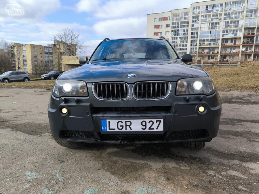 Zaļš BMW X3 2005 Viļņa, ar dzinēja tilpumu 3.00 L un nobraukumu 346 tūkst. km par 3500 €, foto 2 vietnē AUTOMOTO.COM.LV