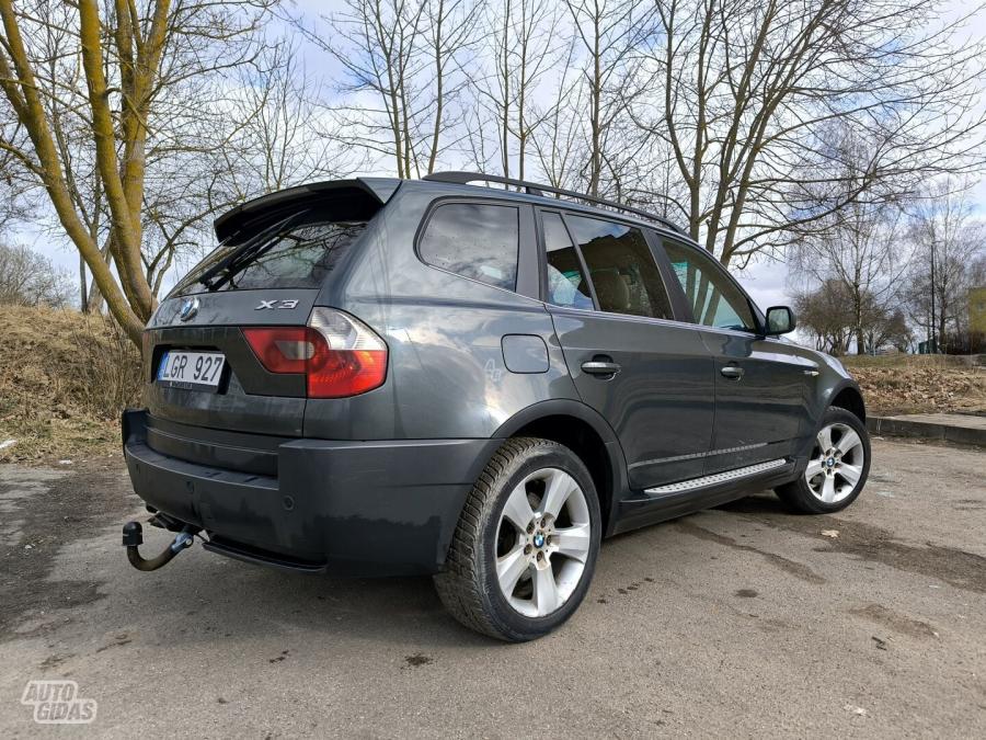 Zaļš BMW X3 2005 Viļņa, ar dzinēja tilpumu 3.00 L un nobraukumu 346 tūkst. km par 3500 €, foto 6 vietnē AUTOMOTO.COM.LV