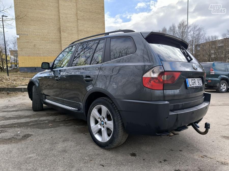 Zaļš BMW X3 2005 Viļņa, ar dzinēja tilpumu 3.00 L un nobraukumu 346 tūkst. km par 3500 €, foto 8 vietnē AUTOMOTO.COM.LV