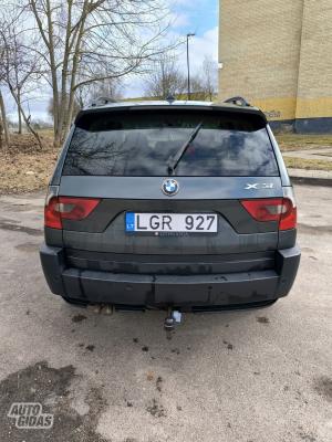 Zaļš BMW X3 2005 Viļņa, ar dzinēja tilpumu 3.00 L un nobraukumu 346 tūkst. km par 3500 €, foto 10 vietnē AUTOMOTO.COM.LV