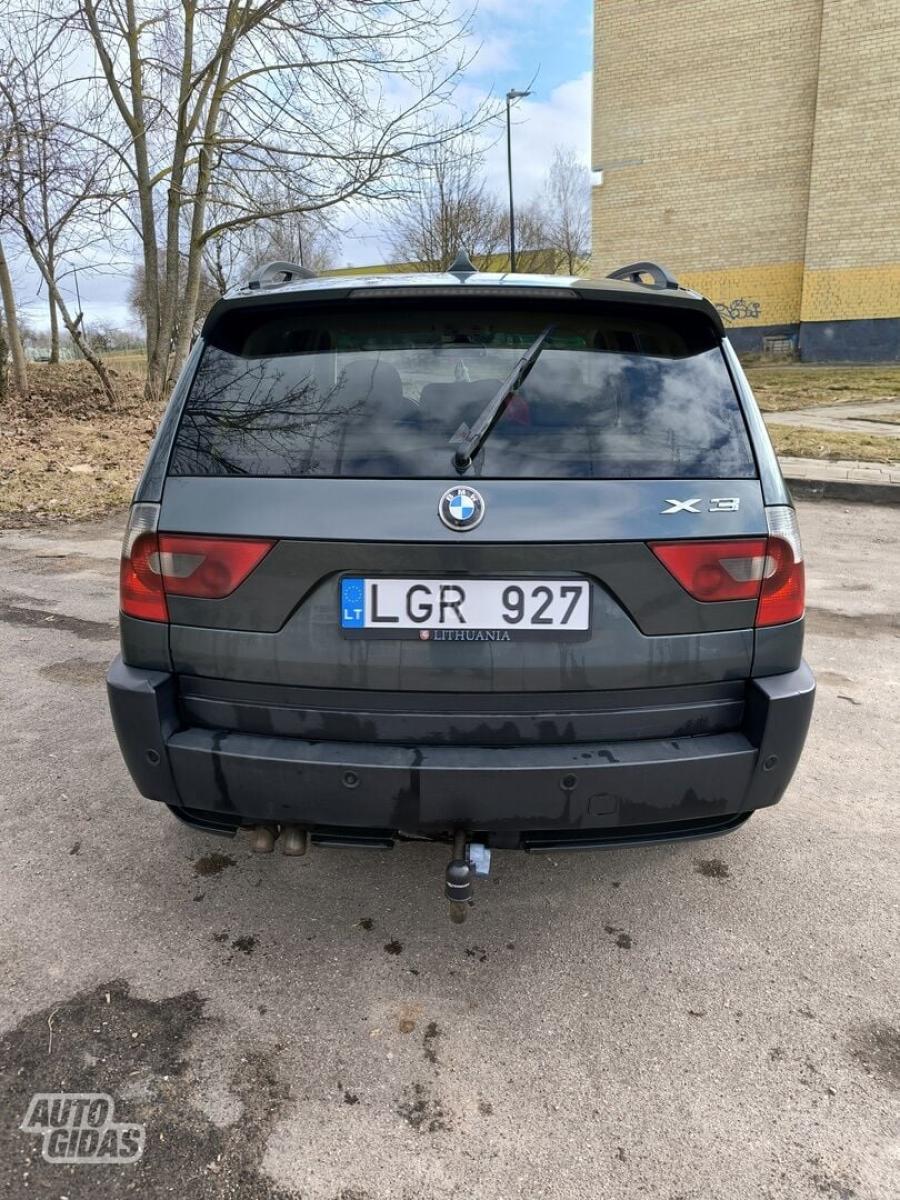 Zaļš BMW X3 2005 Viļņa, ar dzinēja tilpumu 3.00 L un nobraukumu 346 tūkst. km par 3500 €, foto 10 vietnē AUTOMOTO.COM.LV