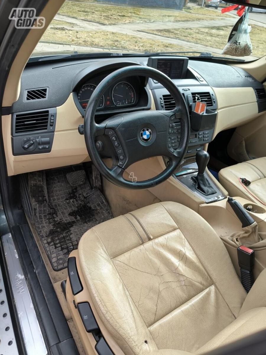 Zaļš BMW X3 2005 Viļņa, ar dzinēja tilpumu 3.00 L un nobraukumu 346 tūkst. km par 3500 €, foto 11 vietnē AUTOMOTO.COM.LV