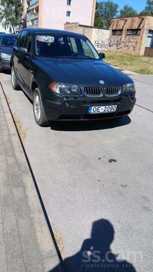 Zaļš BMW X3 2005 Liepāja, ar dzinēja tilpumu 2.00 L un nobraukumu 314 tūkst. km par 4575 €, foto  vietnē AUTOMOTO.COM.LV