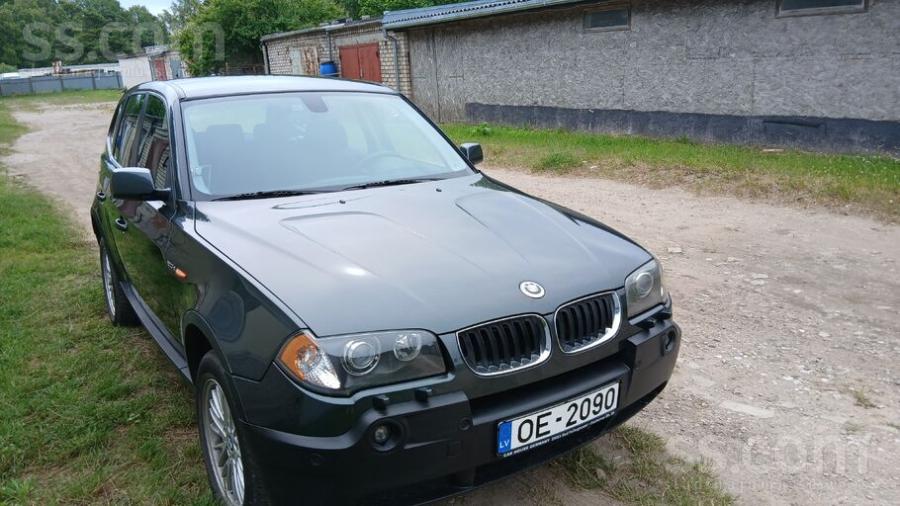 Zaļš BMW X3 2005 Liepāja, ar dzinēja tilpumu 2.00 L un nobraukumu 314 tūkst. km par 4575 €, foto 10 vietnē AUTOMOTO.COM.LV