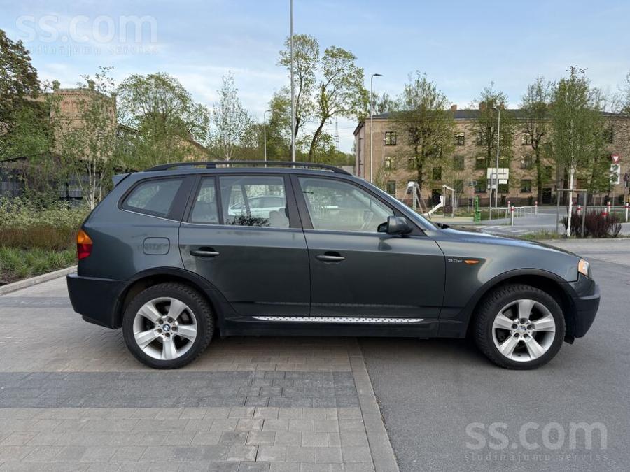 Green BMW X3 2005 in Riga, with an engine capacity of 3.00 L and mileage of 320 thousand km for 4000 €, photo 5 on AUTOMOTO.COM.LV