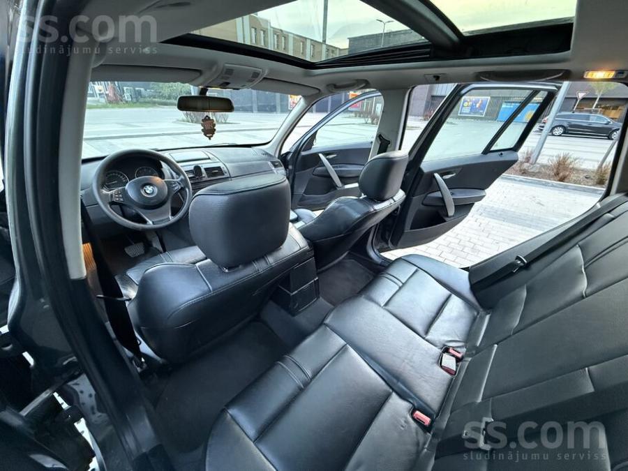 Green BMW X3 2005 in Riga, with an engine capacity of 3.00 L and mileage of 320 thousand km for 4000 €, photo 11 on AUTOMOTO.COM.LV