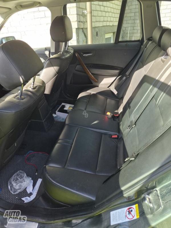 БМВ Х3 2005 в Тельшяй на AUTOMOTO.COM.LV Зеленый БМВ Х3 2005 в Тельшяй, объемом двигателя 3.00 л и пробегом 331 тыс. км за 3800 €, фото 8 на AUTOMOTO.COM.LV