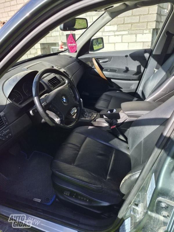 БМВ Х3 2005 в Тельшяй на AUTOMOTO.COM.LV Зеленый БМВ Х3 2005 в Тельшяй, объемом двигателя 3.00 л и пробегом 331 тыс. км за 3800 €, фото 9 на AUTOMOTO.COM.LV