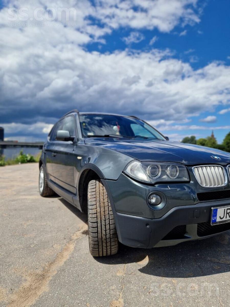 Green BMW X3 2006 in Riga, with an engine capacity of 3.00 L and mileage of 305 thousand km for 12690 €, photo 3 on AUTOMOTO.COM.LV