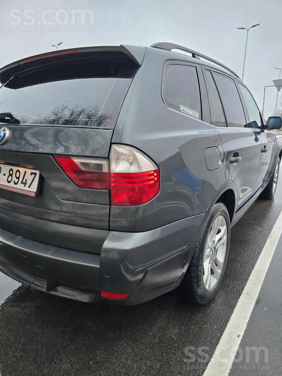 Green BMW X3 2006 in Riga, with an engine capacity of 3.00 L and mileage of 305 thousand km for 12690 €, photo 9 on AUTOMOTO.COM.LV