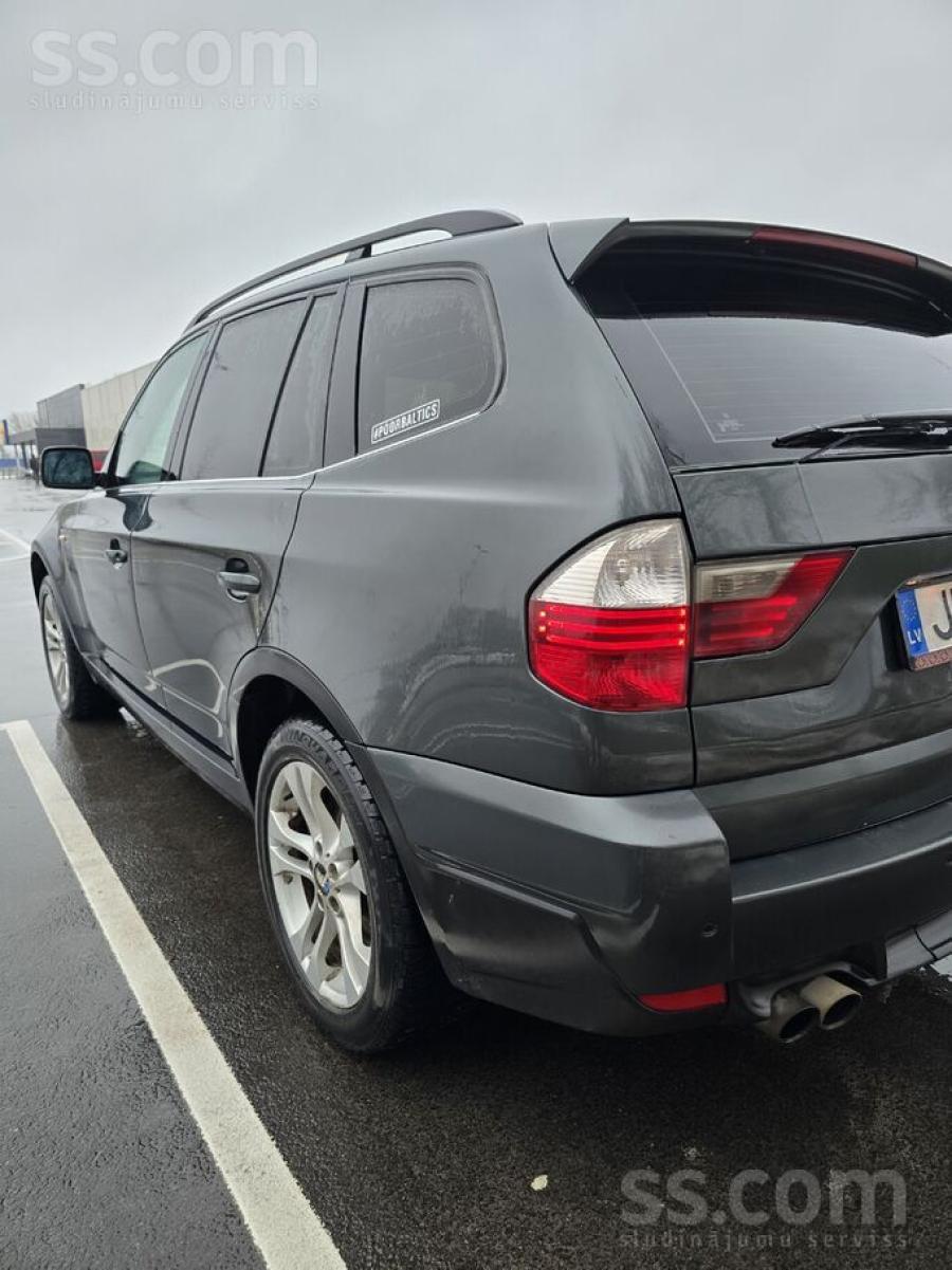 Green BMW X3 2006 in Riga, with an engine capacity of 3.00 L and mileage of 305 thousand km for 12690 €, photo 10 on AUTOMOTO.COM.LV
