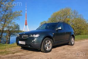 Зеленый БМВ Х3 2006 в Рига, объемом двигателя 2.00 л и пробегом 432 тыс. км за 3490 €, фото 1 на AUTOMOTO.COM.LV