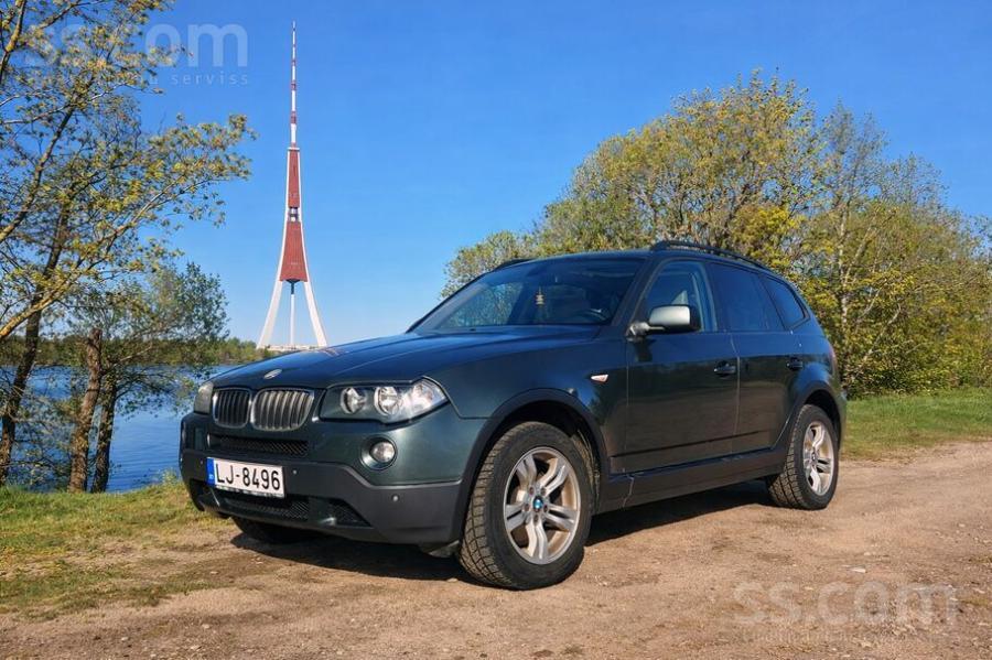 Зеленый БМВ Х3 2006 в Рига, объемом двигателя 2.00 л и пробегом 432 тыс. км за 3490 €, фото 1 на AUTOMOTO.COM.LV
