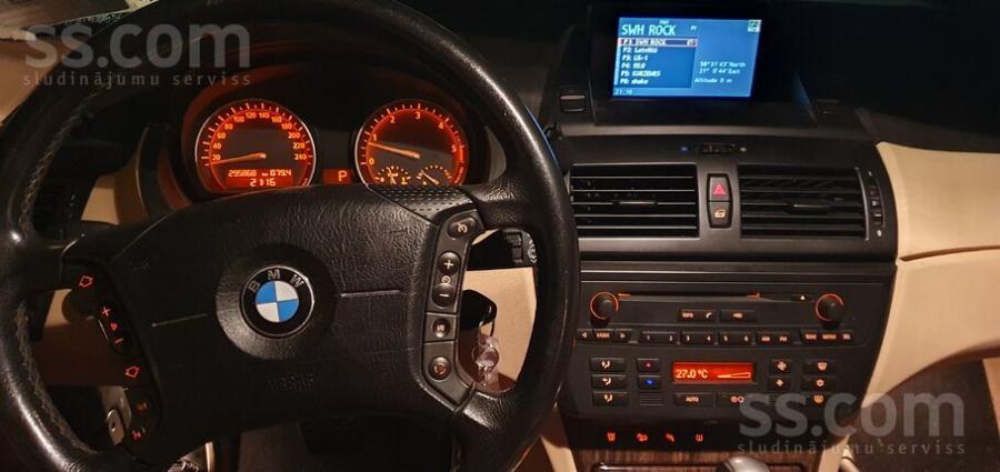 Zaļš BMW X3 2006 Liepāja, ar dzinēja tilpumu 3.00 L un nobraukumu 318 tūkst. km par 4100 €, foto 4 vietnē AUTOMOTO.COM.LV