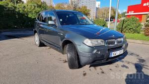 Zaļš BMW X3 2006 Liepāja, ar dzinēja tilpumu 3.00 L un nobraukumu 318 tūkst. km par 4100 €, foto 6 vietnē AUTOMOTO.COM.LV