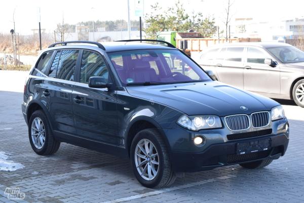 Zaļš BMW X3 2006 Viļņa, ar dzinēja tilpumu 3.00 L un nobraukumu 323 tūkst. km par 5650 €, foto 3 vietnē AUTOMOTO.COM.LV