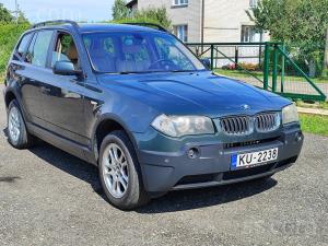 Zaļš BMW X3 2006 Rīga, ar dzinēja tilpumu 2.00 L un nobraukumu 407 tūkst. km par 4200 €, foto  vietnē AUTOMOTO.COM.LV