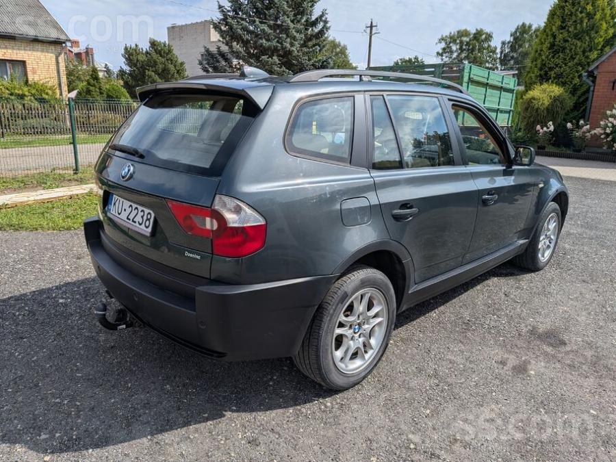 Зеленый БМВ Х3 2006 в Рига, объемом двигателя 2.00 л и пробегом 407 тыс. км за 4200 €, фото 3 на AUTOMOTO.COM.LV