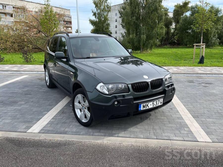 Zaļš BMW X3 2006 Jelgava, ar dzinēja tilpumu 3.00 L un nobraukumu 387 tūkst. km par 5050 €, foto 1 vietnē AUTOMOTO.COM.LV