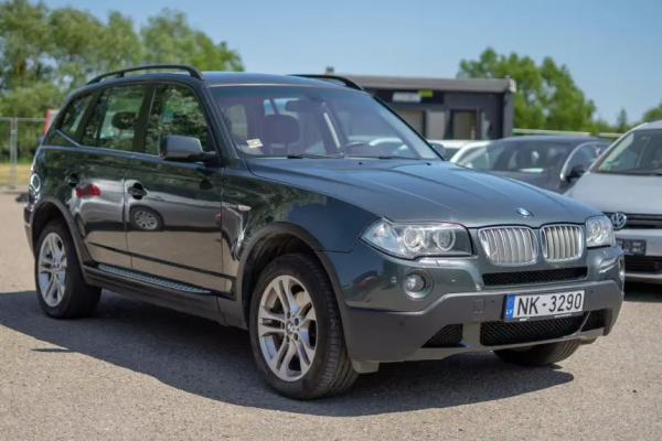 Green BMW X3 2007 in Liepaja, with an engine capacity of 3.00 L and mileage of 241 thousand km for 6600 €, photo 5 on AUTOMOTO.COM.LV
