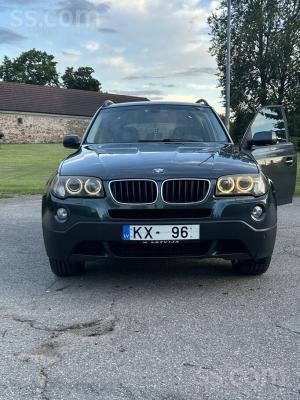 Zaļš BMW X3 2007 Rīga, ar dzinēja tilpumu 2.00 L un nobraukumu 250 tūkst. km par 6200 €, foto  vietnē AUTOMOTO.COM.LV