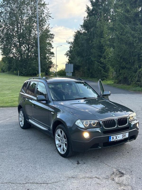 Zaļš BMW X3 2007 Rīga, ar dzinēja tilpumu 2.00 L un nobraukumu 250 tūkst. km par 6200 €, foto 3 vietnē AUTOMOTO.COM.LV