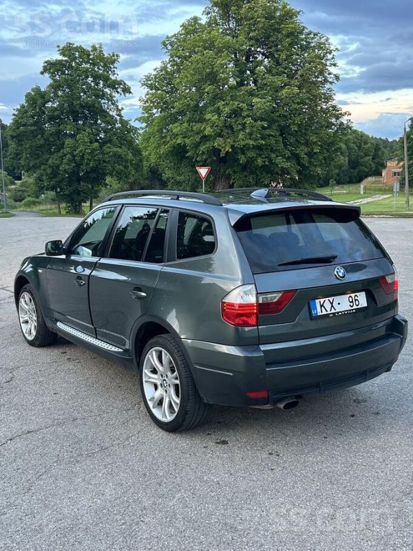 Zaļš BMW X3 2007 Rīga, ar dzinēja tilpumu 2.00 L un nobraukumu 250 tūkst. km par 6200 €, foto 7 vietnē AUTOMOTO.COM.LV