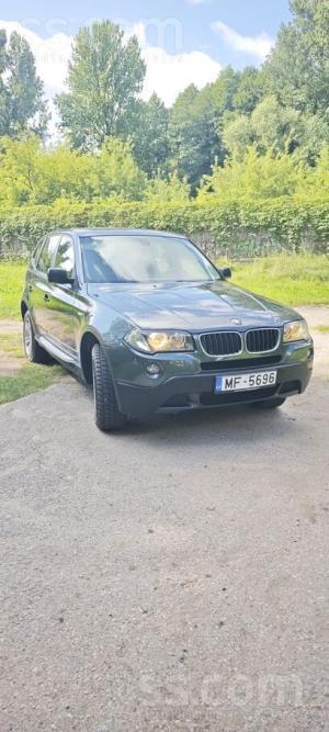 Green BMW X3 2007 in Riga, with an engine capacity of 2.00 L and mileage of 392 thousand km for 4550 €, photo 7 on AUTOMOTO.COM.LV