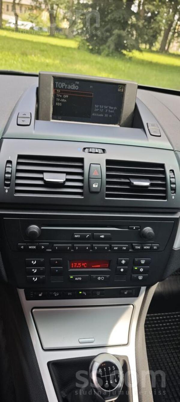 Green BMW X3 2007 in Riga, with an engine capacity of 2.00 L and mileage of 392 thousand km for 4550 €, photo 10 on AUTOMOTO.COM.LV