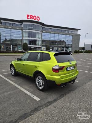 Green BMW X3 2008 in Vilnius, with an engine capacity of 3.00 L and mileage of 387 thousand km for 4999 €, photo 3 on AUTOMOTO.COM.LV