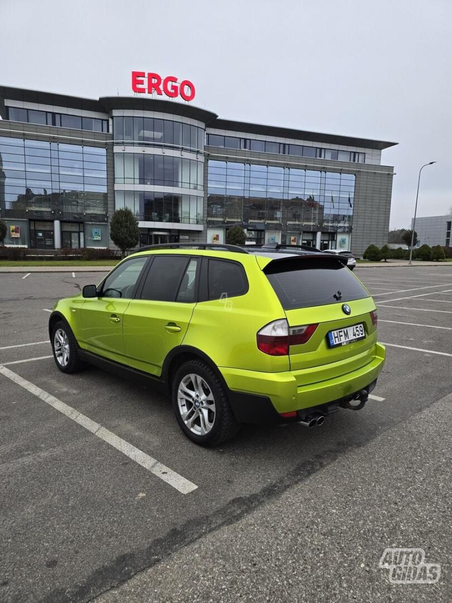 Green BMW X3 2008 in Vilnius, with an engine capacity of 3.00 L and mileage of 387 thousand km for 4999 €, photo 3 on AUTOMOTO.COM.LV