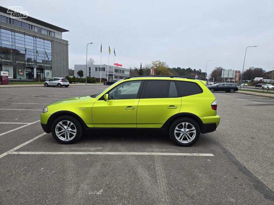 Green BMW X3 2008 in Vilnius, with an engine capacity of 3.00 L and mileage of 387 thousand km for 4999 €, photo 4 on AUTOMOTO.COM.LV