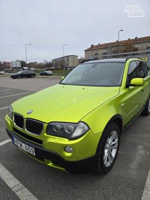 Green BMW X3 2008 in Vilnius, with an engine capacity of 3.00 L and mileage of 387 thousand km for 4999 €, photo 9 on AUTOMOTO.COM.LV