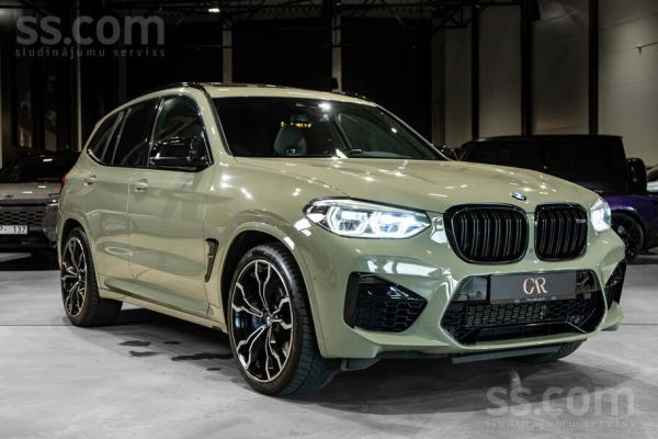 Green BMW X3 2021 in Riga, with an engine capacity of 3.00 L and mileage of 93 thousand km for 52990 €, photo 3 on AUTOMOTO.COM.LV