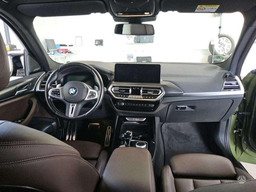 Green BMW X3 2023 in Vilnius, with an engine capacity of 2.99 L and mileage of 126 thousand km for 42500 €, photo 10 on AUTOMOTO.COM.LV