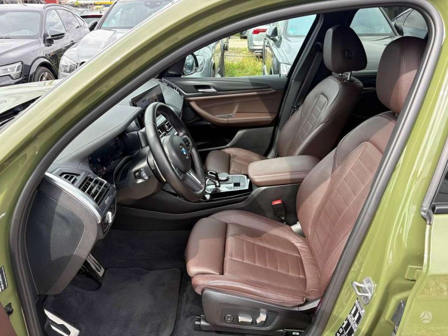 Зеленый БМВ Х3 2023 в Вильнюс, объемом двигателя 2.99 л и пробегом 126 тыс. км за 42700 €, фото 11 на AUTOMOTO.COM.LV