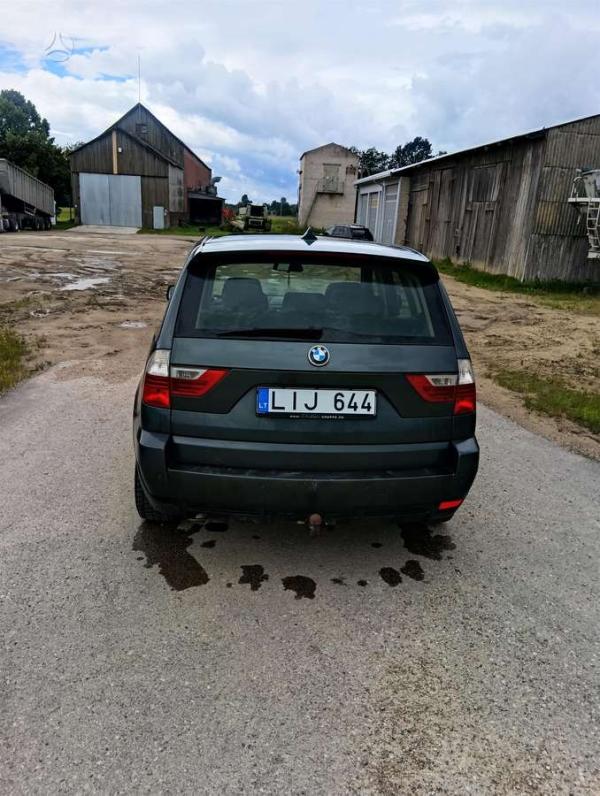 Zaļš BMW X3 2007 Šakiai, ar dzinēja tilpumu 2.00 L un nobraukumu 311 tūkst. km par 2500 €, foto 3 vietnē AUTOMOTO.COM.LV