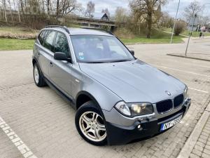 Pelēks BMW X3 2004 Rēzekne, ar dzinēja tilpumu 3.00 L un nobraukumu 0 tūkst. km par 4550 €, foto 1 vietnē AUTOMOTO.COM.LV