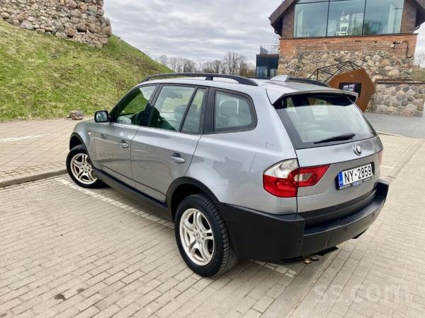 Pelēks BMW X3 2004 Rēzekne, ar dzinēja tilpumu 3.00 L un nobraukumu 0 tūkst. km par 4550 €, foto 7 vietnē AUTOMOTO.COM.LV