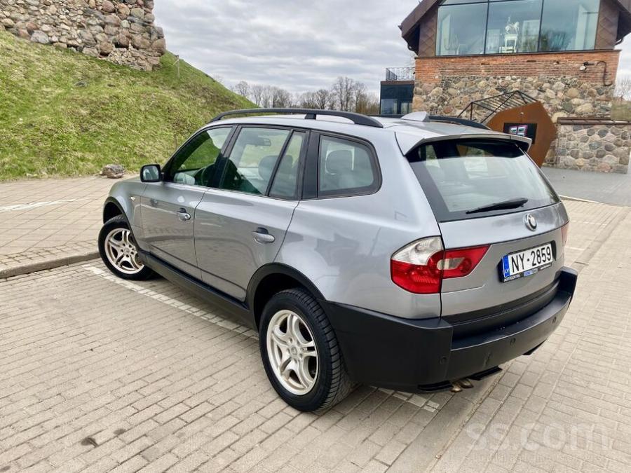 Pelēks BMW X3 2004 Rēzekne, ar dzinēja tilpumu 3.00 L un nobraukumu 0 tūkst. km par 4550 €, foto 7 vietnē AUTOMOTO.COM.LV