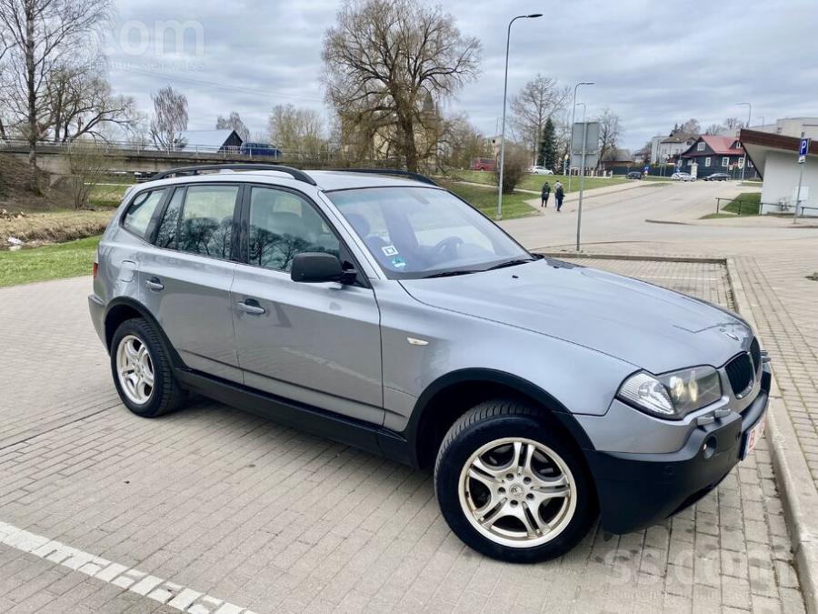 Pelēks BMW X3 2004 Rēzekne, ar dzinēja tilpumu 3.00 L un nobraukumu 0 tūkst. km par 4550 €, foto 8 vietnē AUTOMOTO.COM.LV