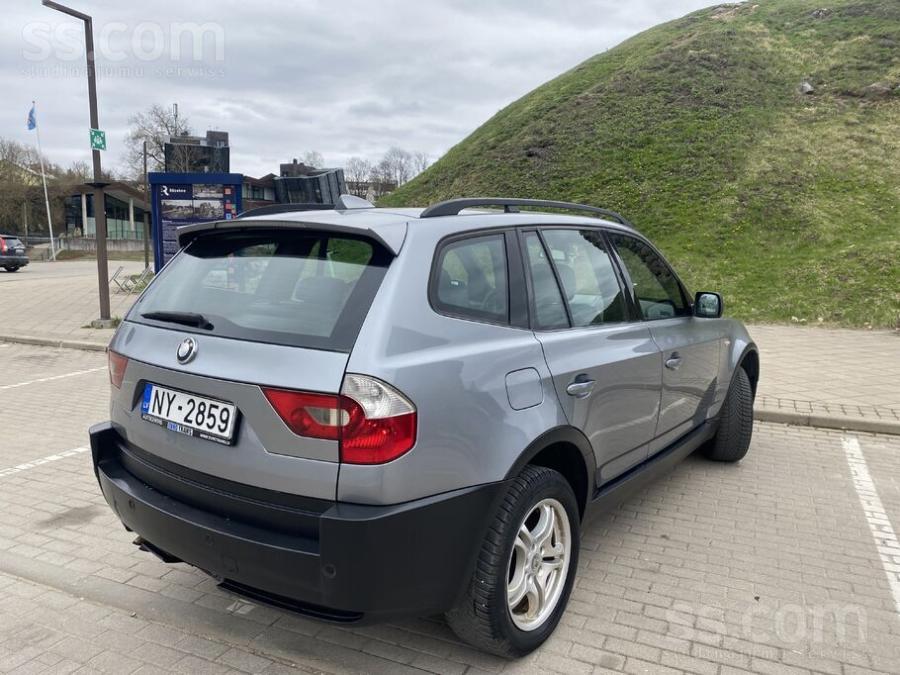 Pelēks BMW X3 2004 Rēzekne, ar dzinēja tilpumu 3.00 L un nobraukumu 0 tūkst. km par 4550 €, foto 10 vietnē AUTOMOTO.COM.LV