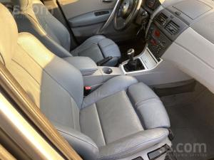 Pelēks BMW X3 2004 Rēzekne, ar dzinēja tilpumu 3.00 L un nobraukumu 0 tūkst. km par 4550 €, foto 14 vietnē AUTOMOTO.COM.LV